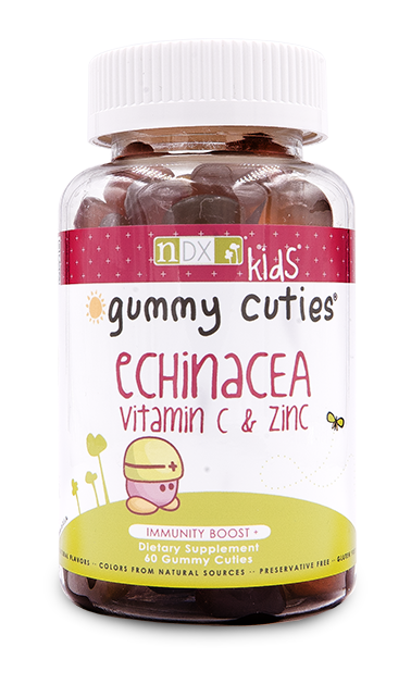 Echinacea Kids Gummy Vitamin ZINC+Vitamin C Immunity herb | USA
